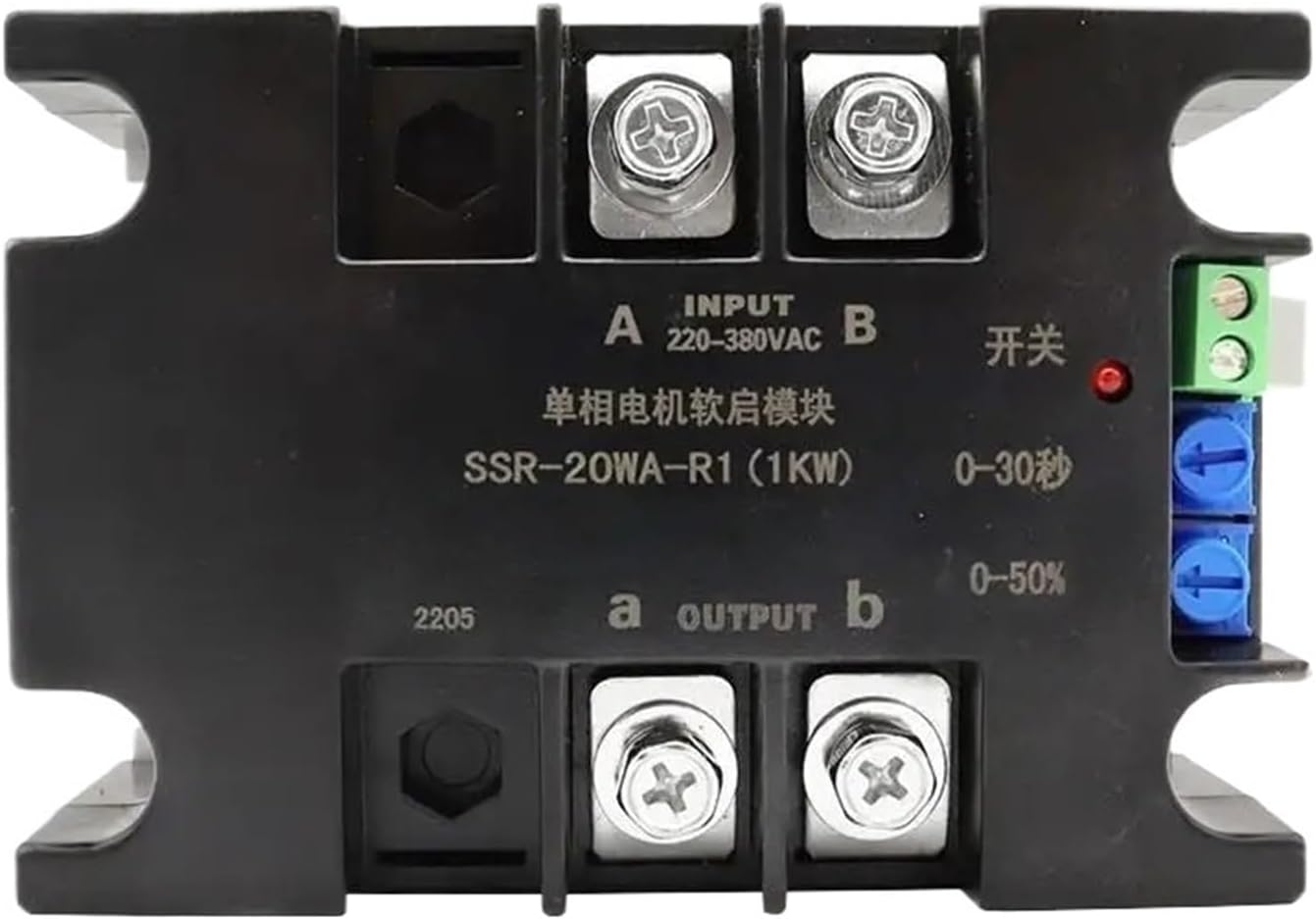 Amazon.com: FPBIGCHA 220V Single-Phase Motor Soft Starter Soft Start ...