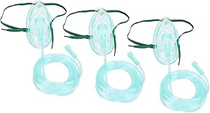 Yitre Oxygen Tube, L Size Disposable Oxygen Mask Soft Texture Oxygen ...