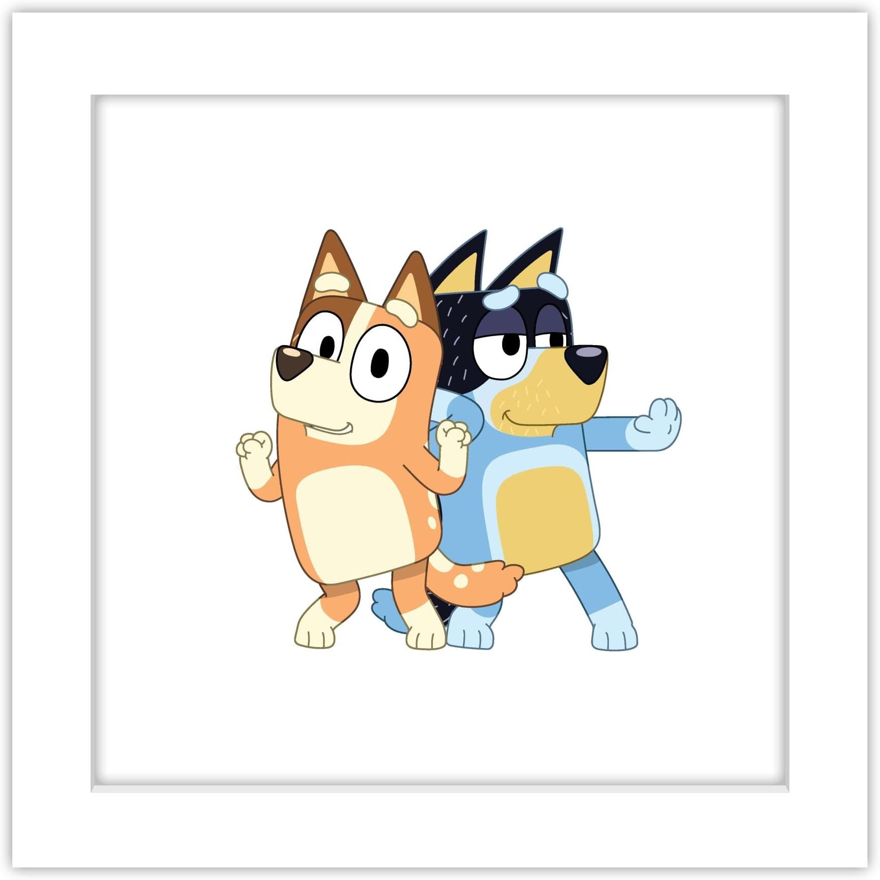 Amazon.com: Trends International Gallery Pops Bluey - Bandit and Chilli ...