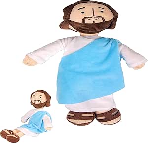 Amazon.com: Fuiibonys Jesus Plush, 13 Inch My Friend Jesus Plushie Doll ...