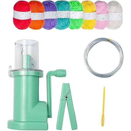 Amazon.com: Embellish-knitting Machine Hand Knit Loom Rope Thread Weave ...