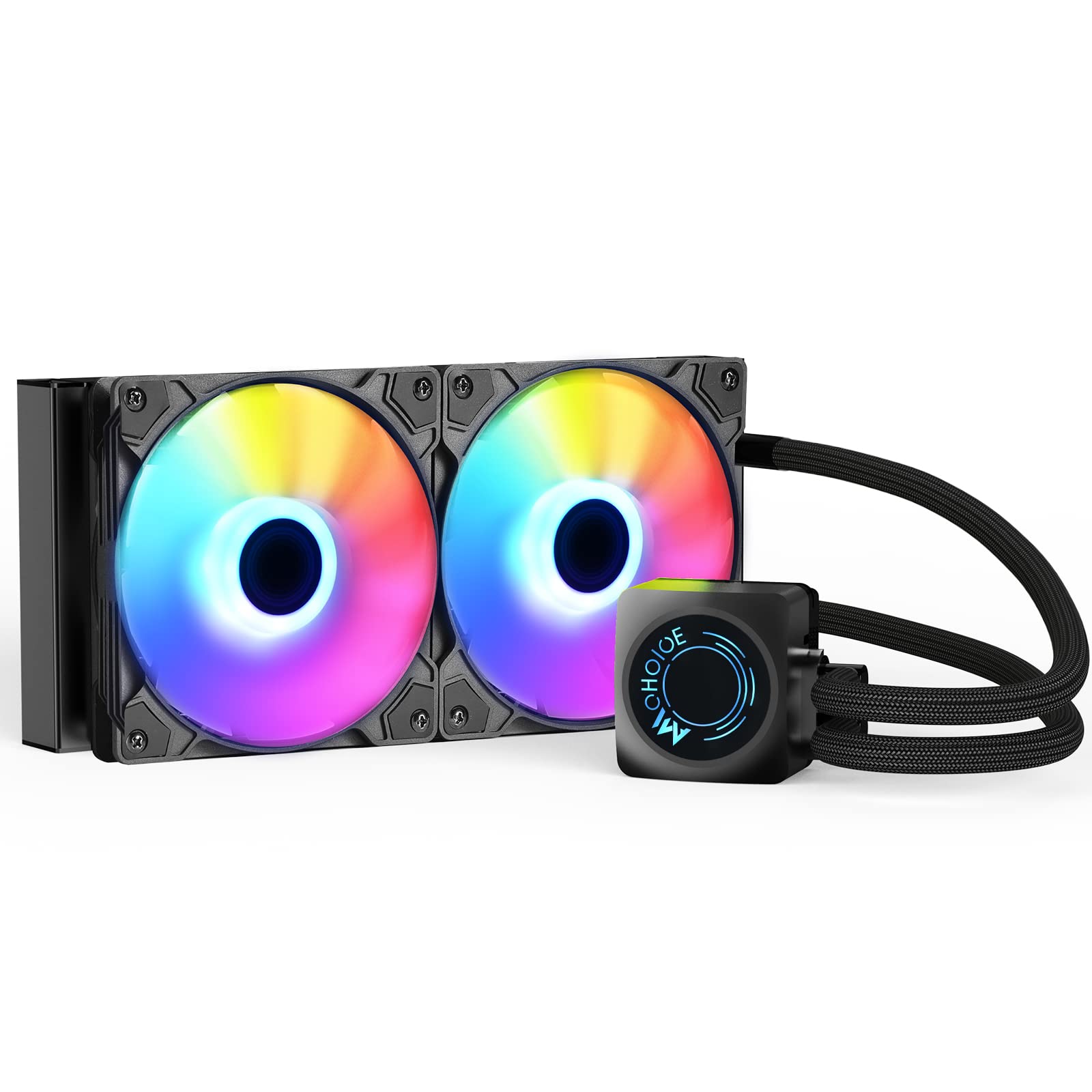 Buy 240mm CPU Water Cooler, ARGB CPU Liquid Cooler(AIO), All Intel ...