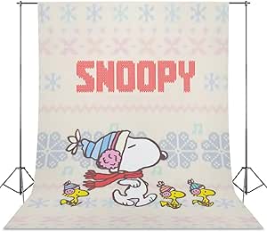 Amazon.co.jp: Snoopy Background Cloth Adjustable Backdrop Photography ...