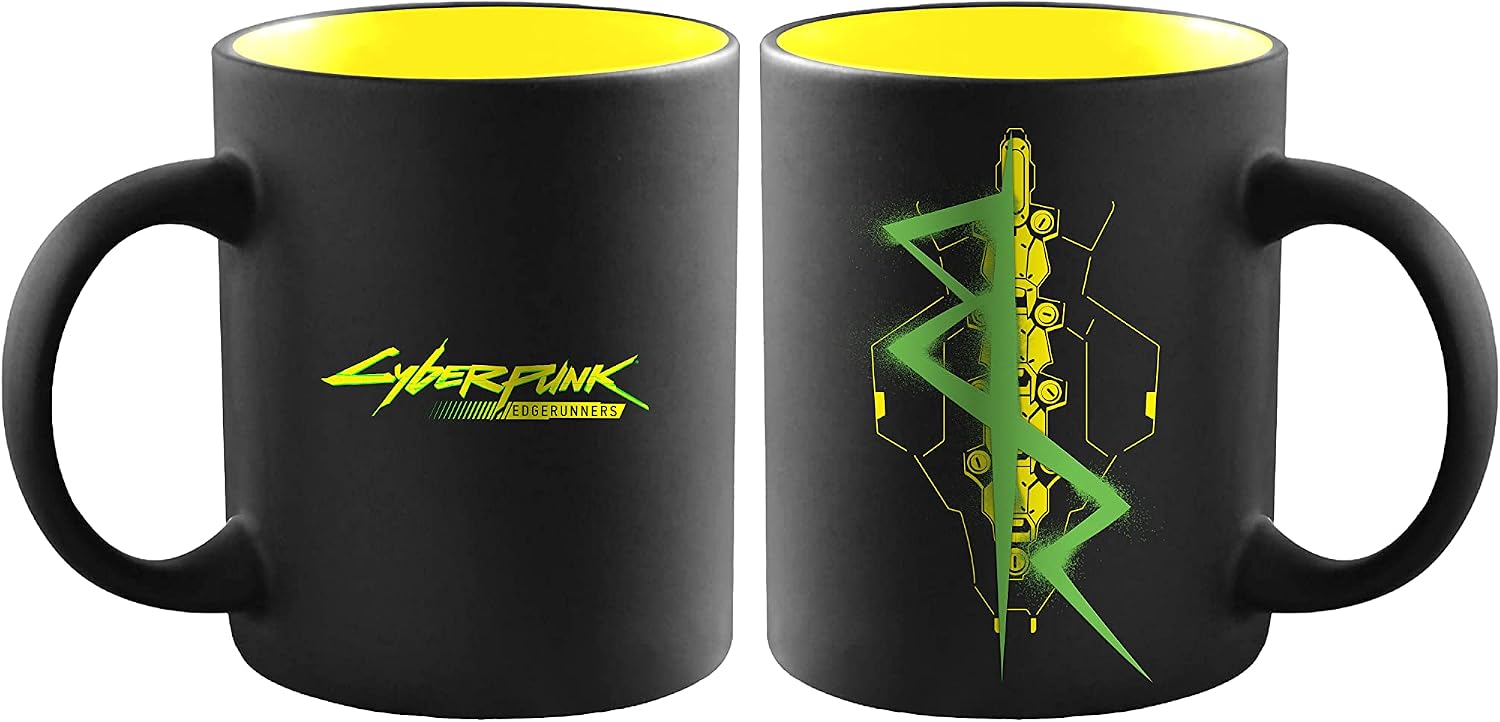 Amazon.com | DEVplus Cyberpunk: Edgerunners mug David: Coffee Cups & Mugs