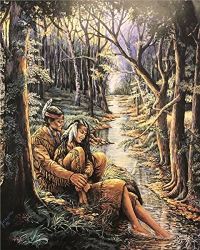 Native American Couple Art