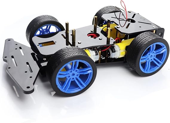 Amazon.com: LK COKOINO Arduino Robot Car Kit - 4WD Smart Robot Car ...