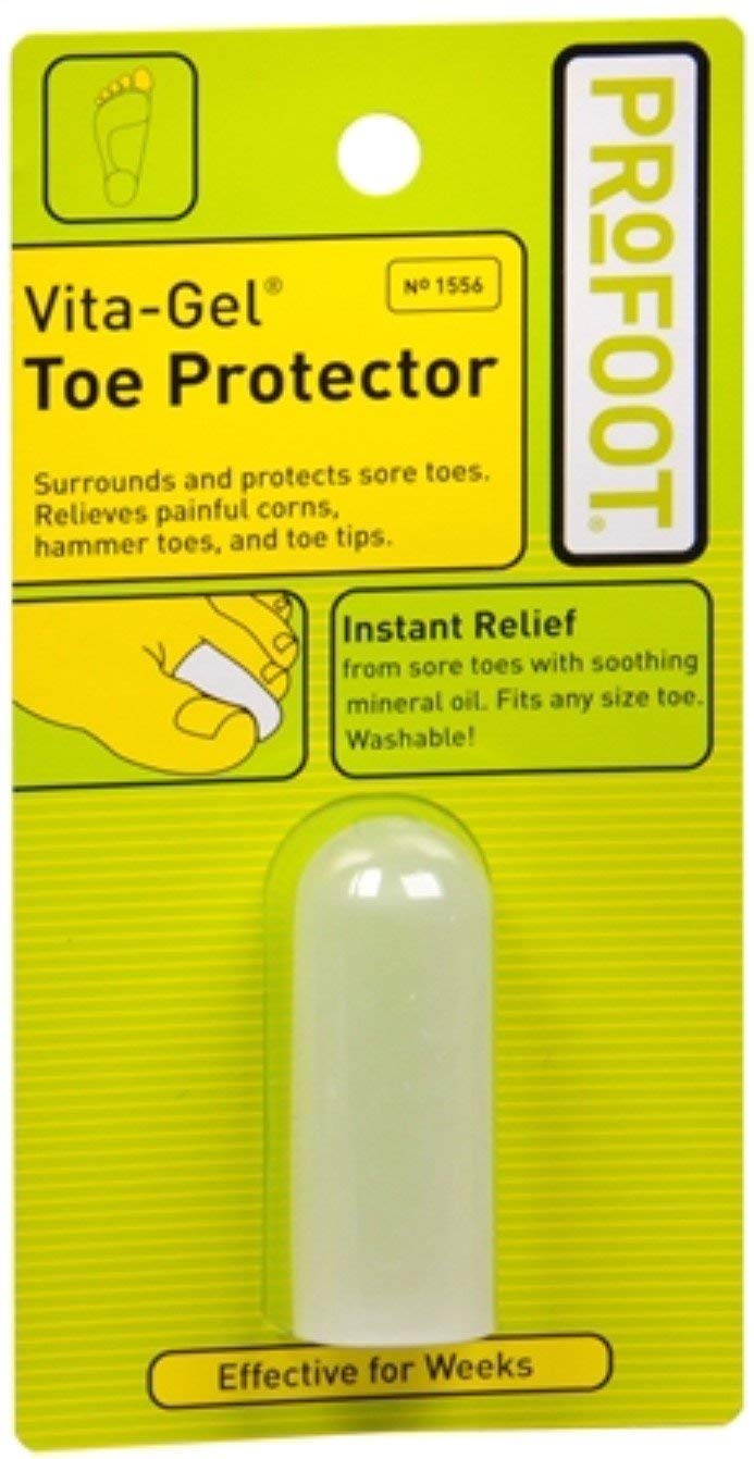 Amazon.com: ProFoot Vita-Gel Toe Protector 1 Each (Pack of 2) : Health ...