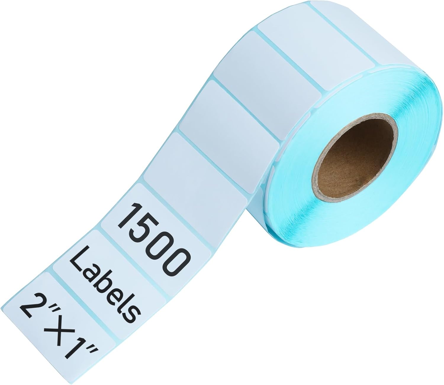 Amazon.com: Direct Thermal Labels 2x1 Inch 1500 White Label per Roll ...