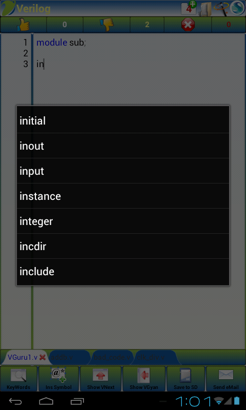 VGuru Verilog Basic - App on Amazon Appstore