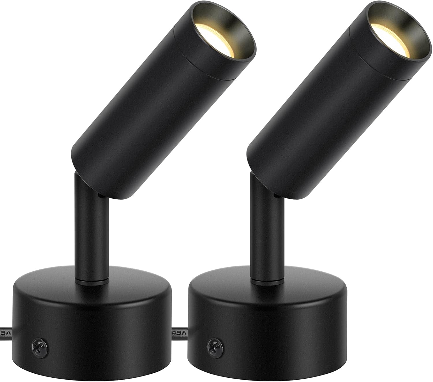 Karyoosi Spot Lights Indoor 5W 500LM, LED Uplights 3000K 120V, Accent ...