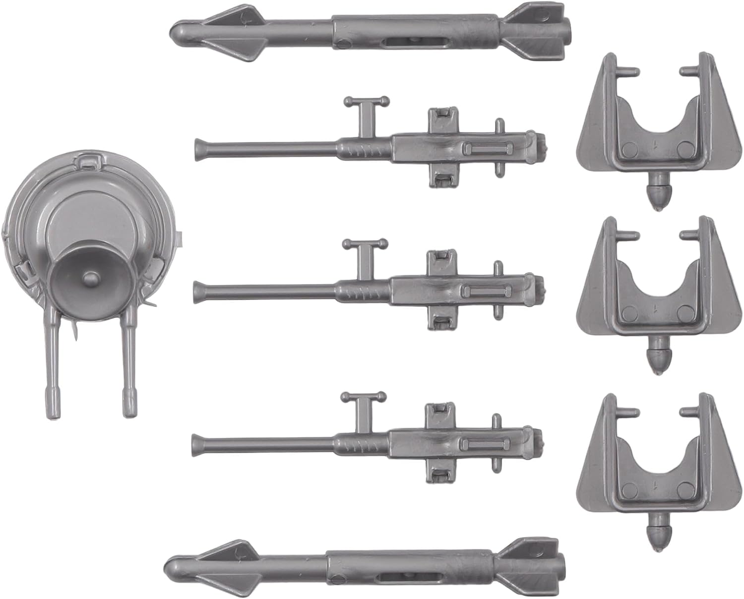 Amazon.com: TimMee Plastic Army Men Hercules AC-130 Weapons Silver-Gray ...