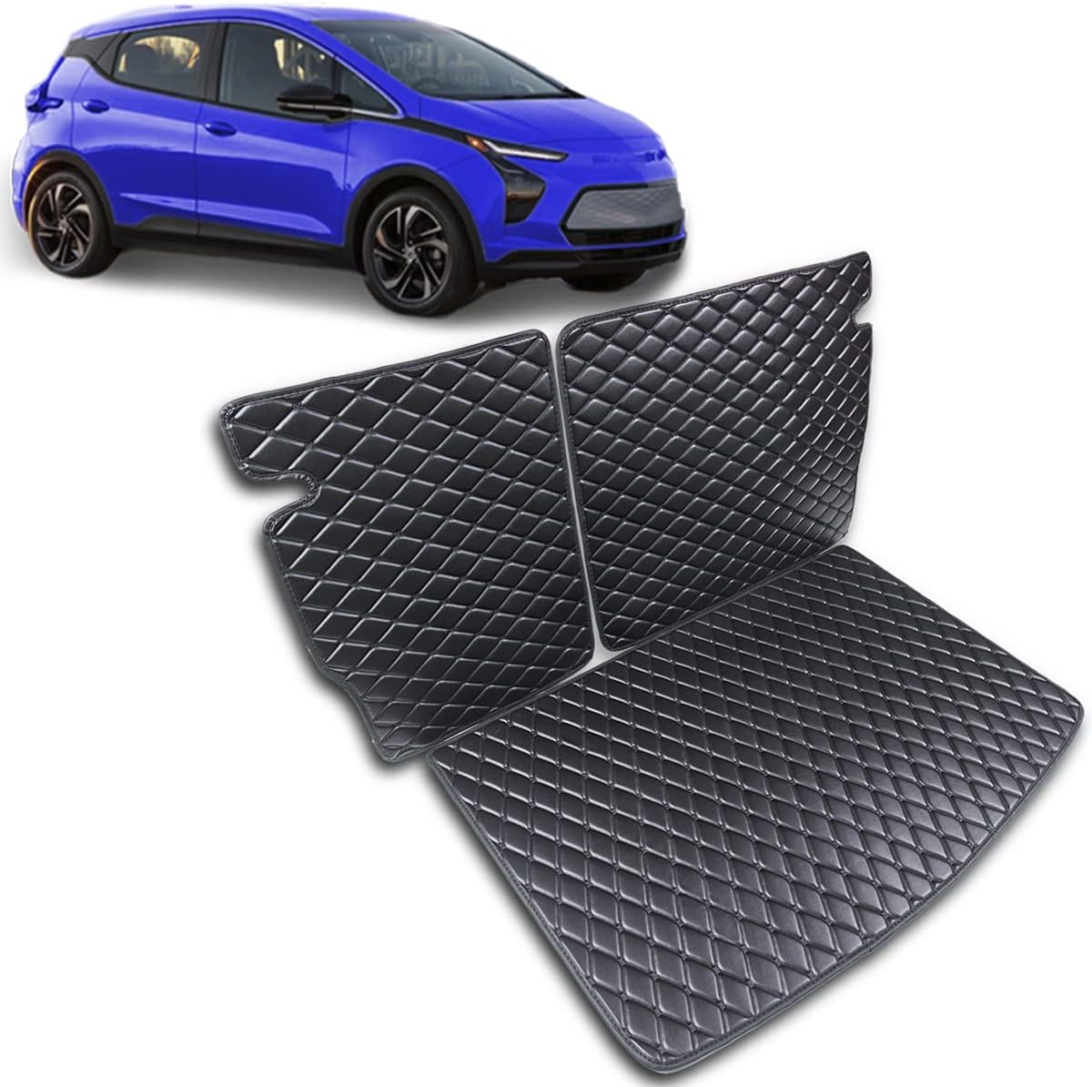 Amazon.com: 7DEEKEI Cargo Mat for 2017-2025 Chevrolet Bolt Trunk Mat ...