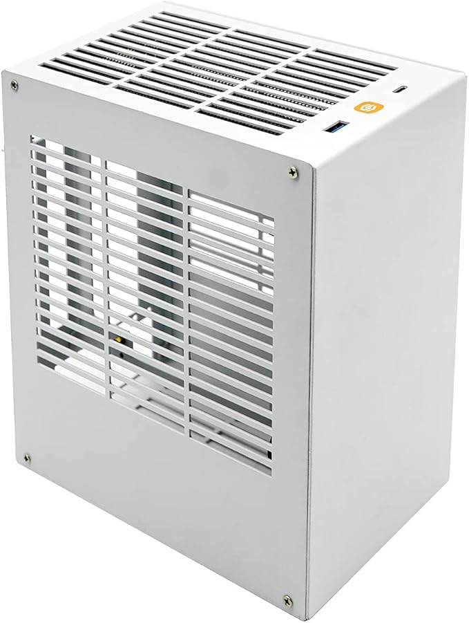 Amazon.com: SGPC Itx Mini Case - K39 (Steel),1U Power Supply,Front I/O ...