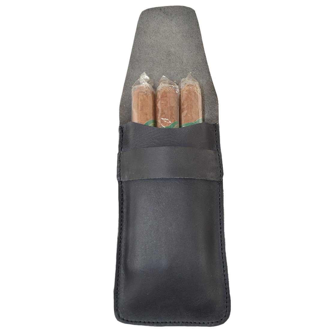Amazon.com: Hide & Drink, Rustic Durable Slim Leather Cigar Case Holder ...