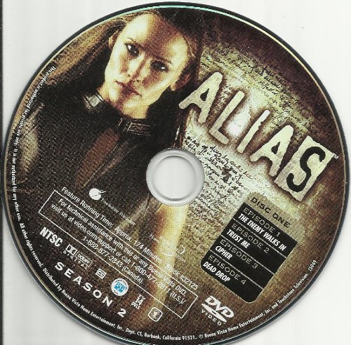 Amazon.com: Alias Season 2 Vol 1 Disc 1 Replacement Disc! : Movies & TV