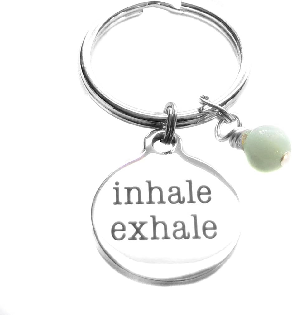Amazon.com: Inhale Exhale Yoga Reiki Breath Work Throat Chakra 5th ...