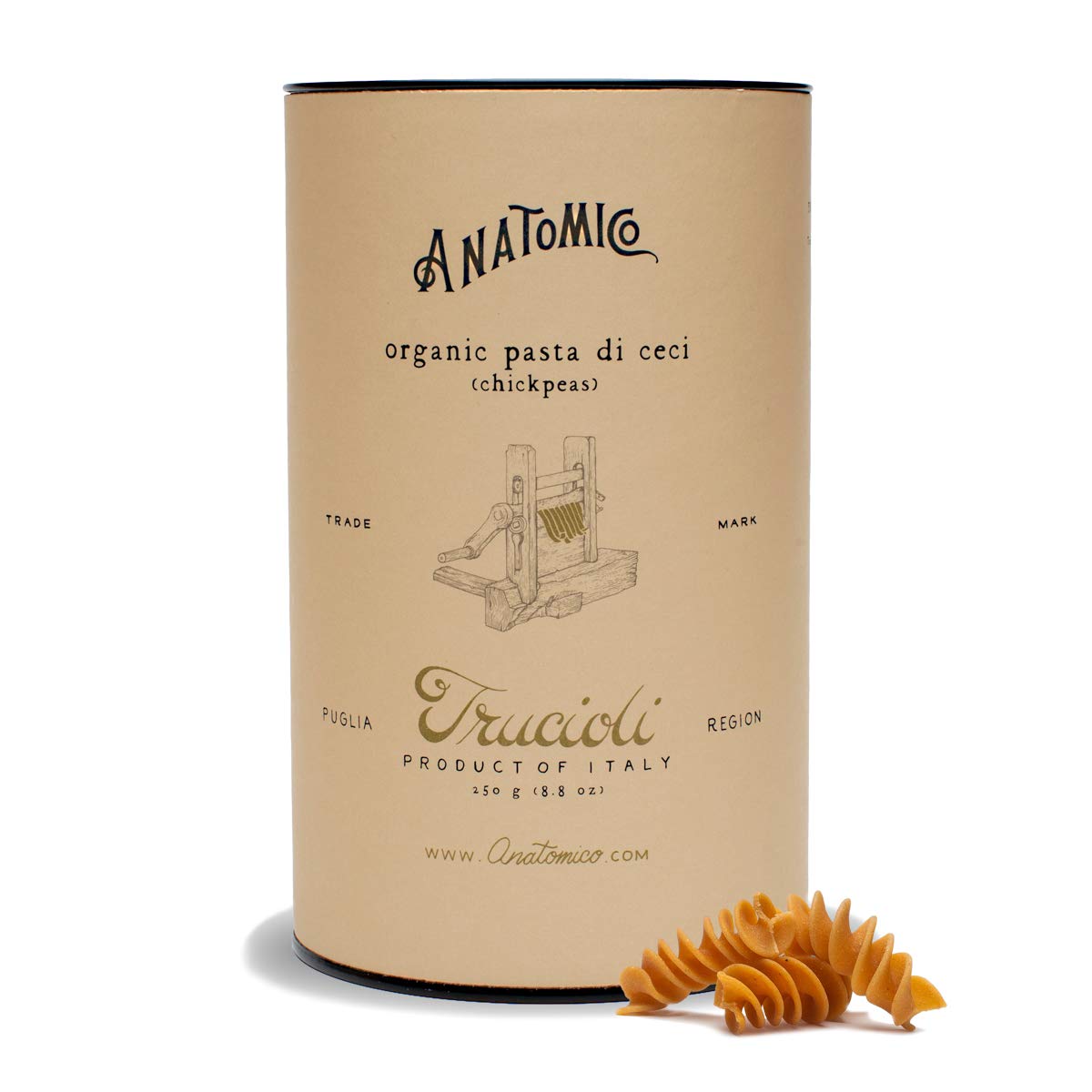Amazon.com : Chickpea Pasta, Gourmet Pasta, Italian Pasta, Single Pack ...