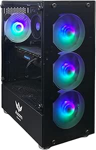 Amazon.com: AXIOM GAMING PC Desktop Computer Obsidian - Mid Tower, AMD ...
