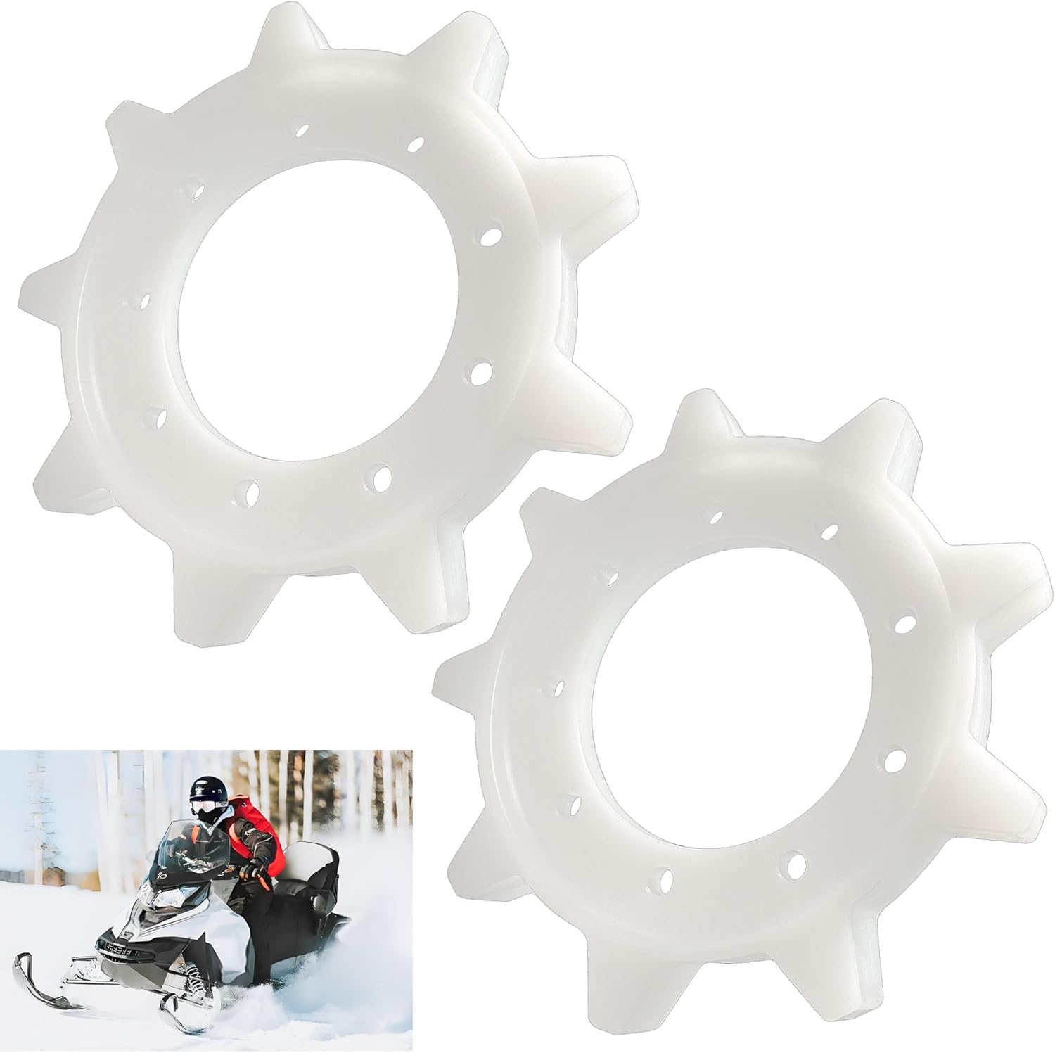 Amazon.com: 2 Pack 04-102 track drive sprocket Compatible with Ki-mpex ...