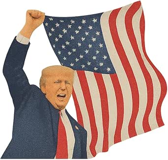 Amazon.com: Trump Face Ear Covers – Novelty Political Headwear – Funny ...