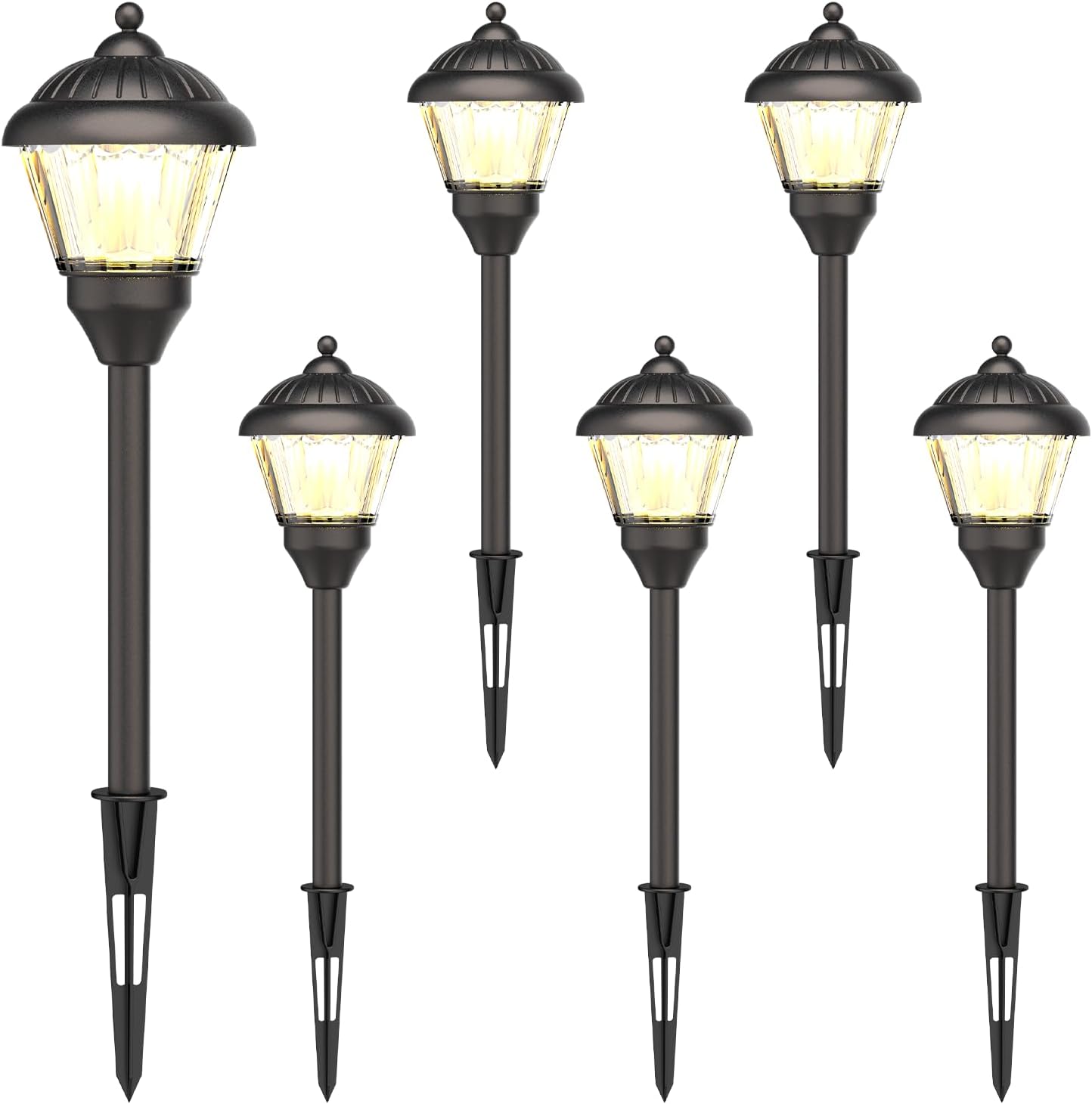 Malibu Low Voltage Pathway Lights 12V AC Landscape Lighting Kit 1W LED ...