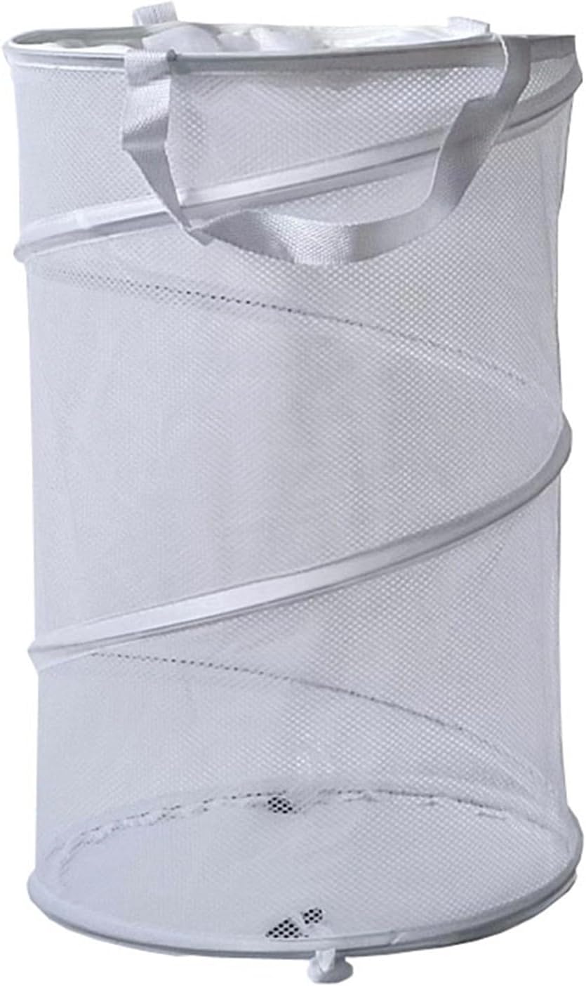 Amazon.com: ANTING PRODUCTS Mesh Laundry Hamper,Mesh Pop up Laundry ...
