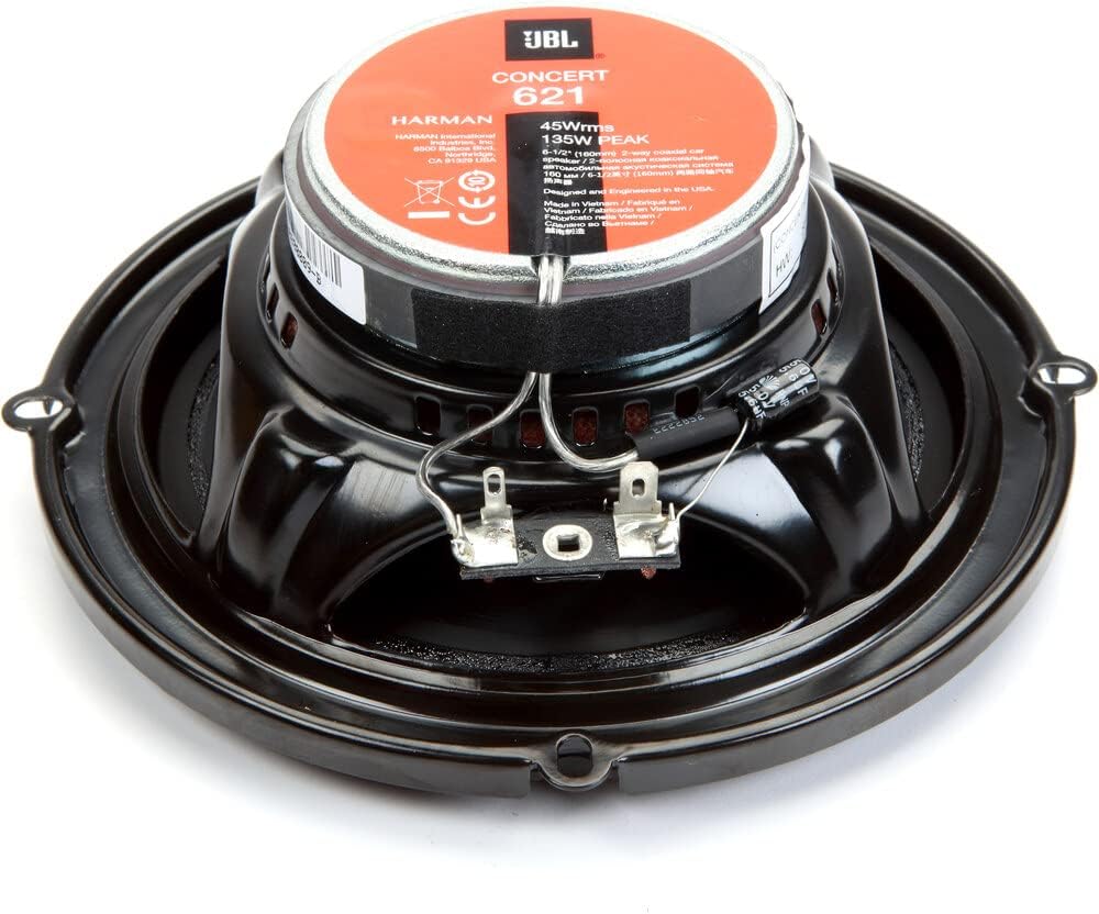 Amazon.com: JBL Concert Series 621 6-1/2" 2-Way Speakers w/Grilles ...