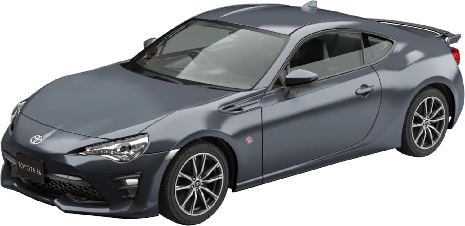 Amazon.com: Toyota 86 (Dark Gray Metallic) 1:32 Scale Model Kit : Arts ...