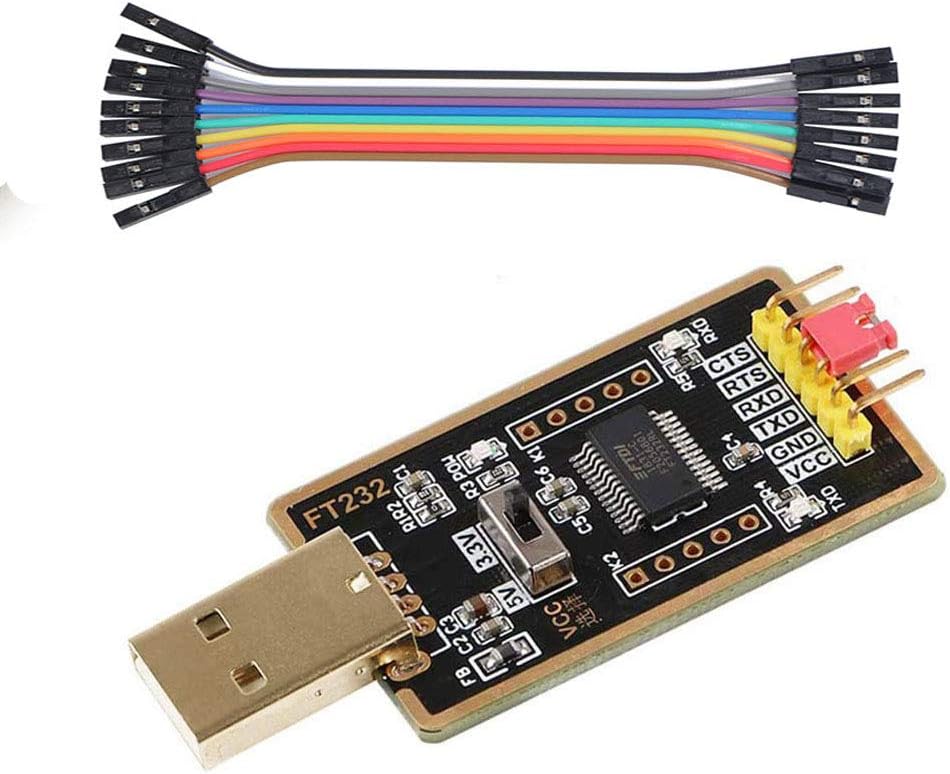 Amazon.com: Feanteek FTDI USB to TTL Converter Built-in FT232RL Uart ...
