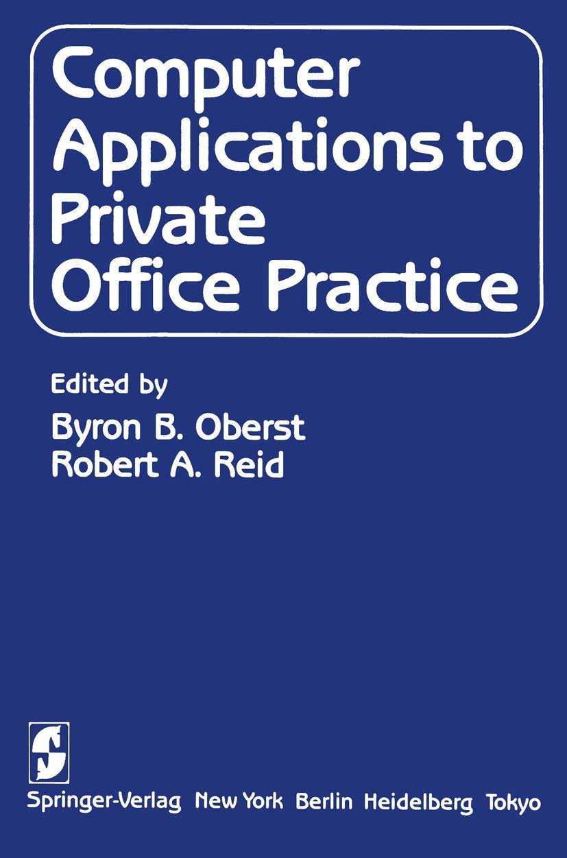 Buy Computer Applications to Private Office Practice Book Online at Low ...