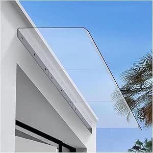 Thicken Clear Rain Canopy Waterproof, Patio Door Awnings Exterior Rain ...