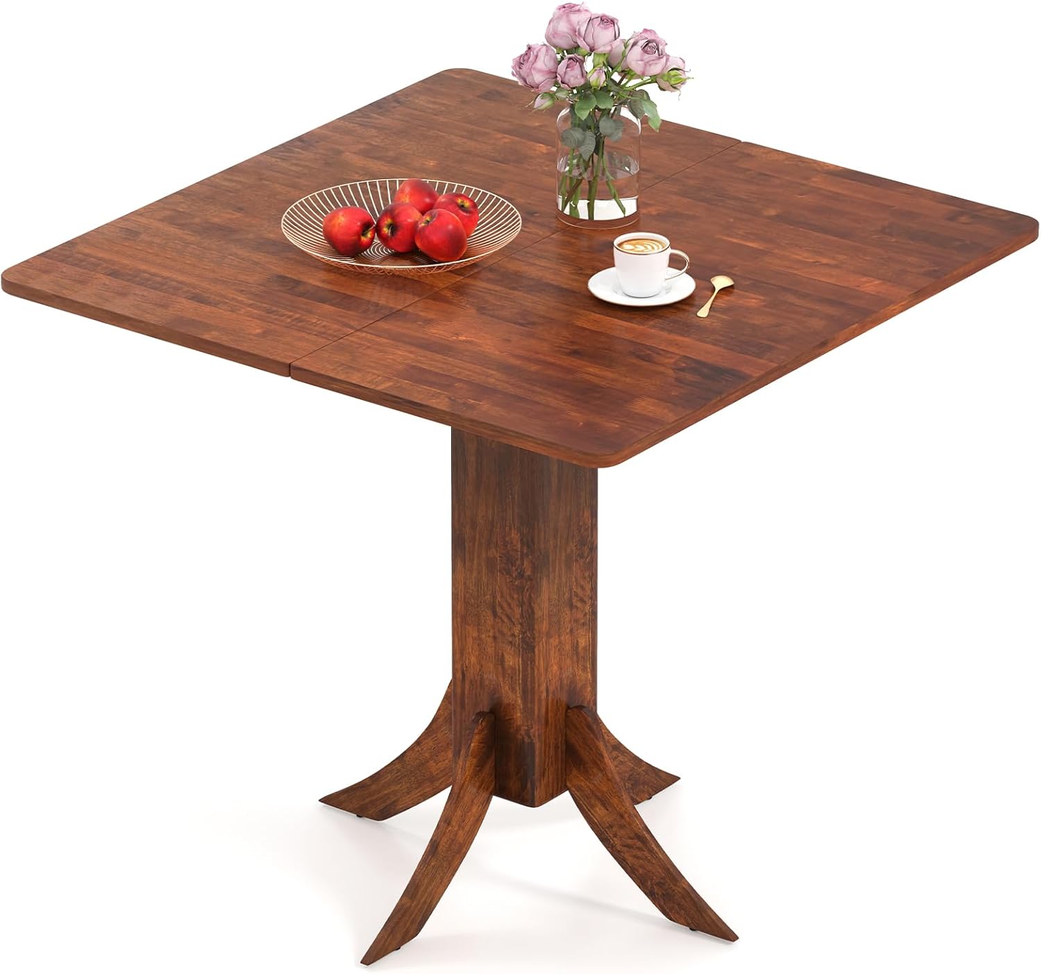 Amazon.com - Giantex Square Dining Table for 2-4 People, 33-Inch ...