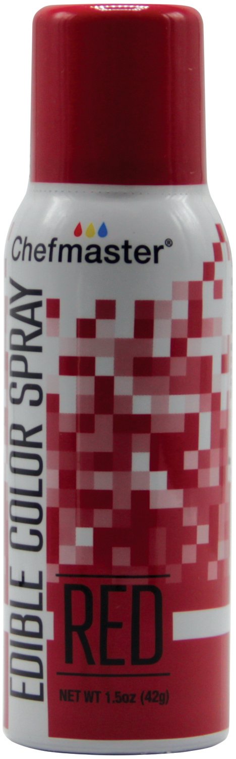 Amazon.com : Chefmaster Edible Spray Cake Decorating Color 1.5oz Can ...
