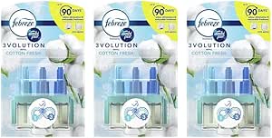 Febreze Ambi Pur 3Volution Air Freshener Plug in Diffuser Refill, Pack ...