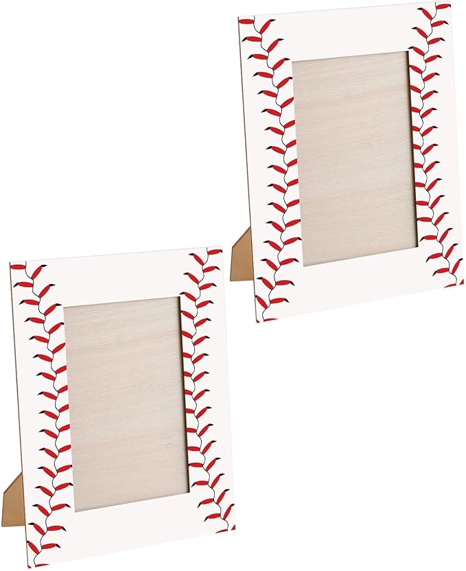 Amazon.com - Denylo pro 2 Pcs Baseball Picture Frame 4x6 Inch Baseball ...
