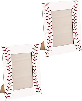Amazon.com - Denylo pro 2 Pcs Baseball Picture Frame 4x6 Inch Baseball ...