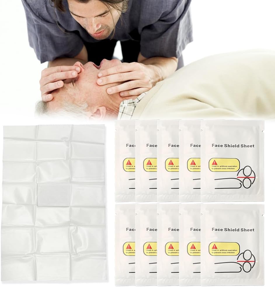 Amazon.com: Disposable Training Shields for Students, First Aid ...