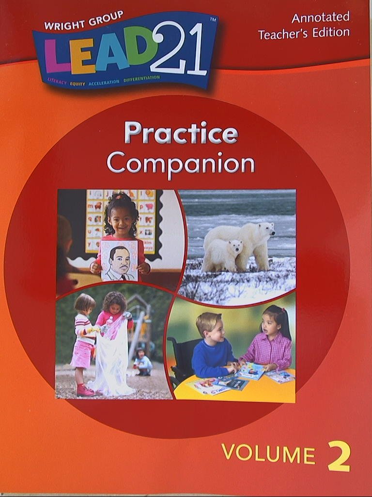 Lead 21, Practice Companion, Annotated Teacher's Edition, Volume 2 Grade 1: 9780076563852 ...