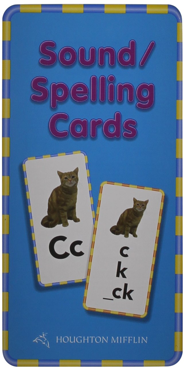 Journeys Levels 1-3 Sound Spelling Cards Small: Houghton Mifflin ...
