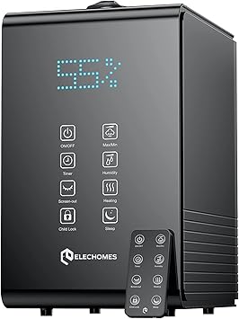 Amazon.com: Elechomes Humidifier for Large Room Bedroom Plants, SH8820 ...