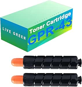 Amazon.com: Compatible Toner Cartridge Replacement for Canon GPR43 GPR ...