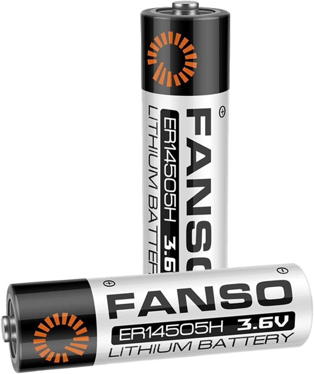 Amazon.com: STEPMAX 2 Pack FANSO ER14505H 3.6V Lithium Battery 2700mAh ...