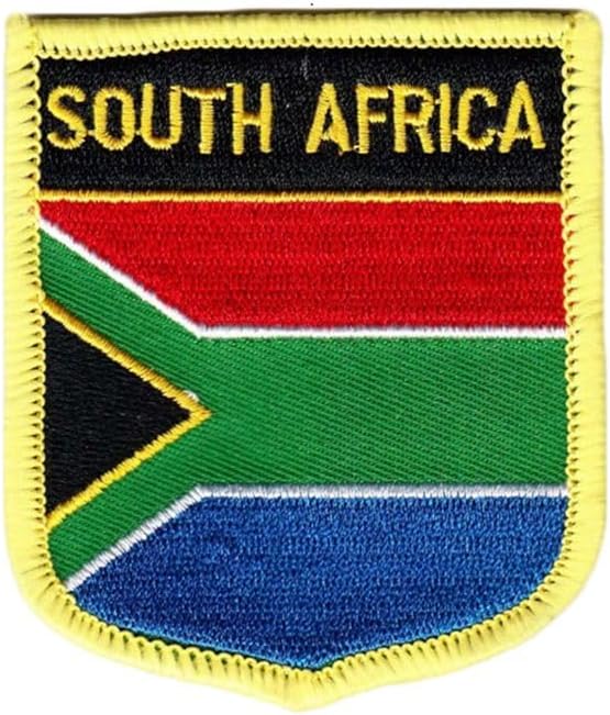 Amazon.com: Ruoming 1 PCS South Africa Flag Patches Iron On or Sew On ...