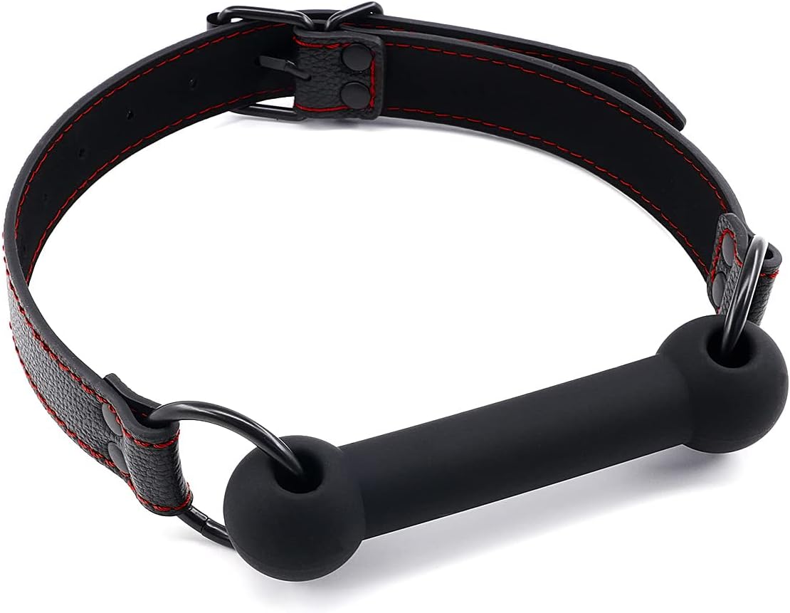 Amazon.com: Silicone Sex Bar Gag Muzzles, Dog Bone Gag for Sex, BDSM Restraints Toys Bondage ...
