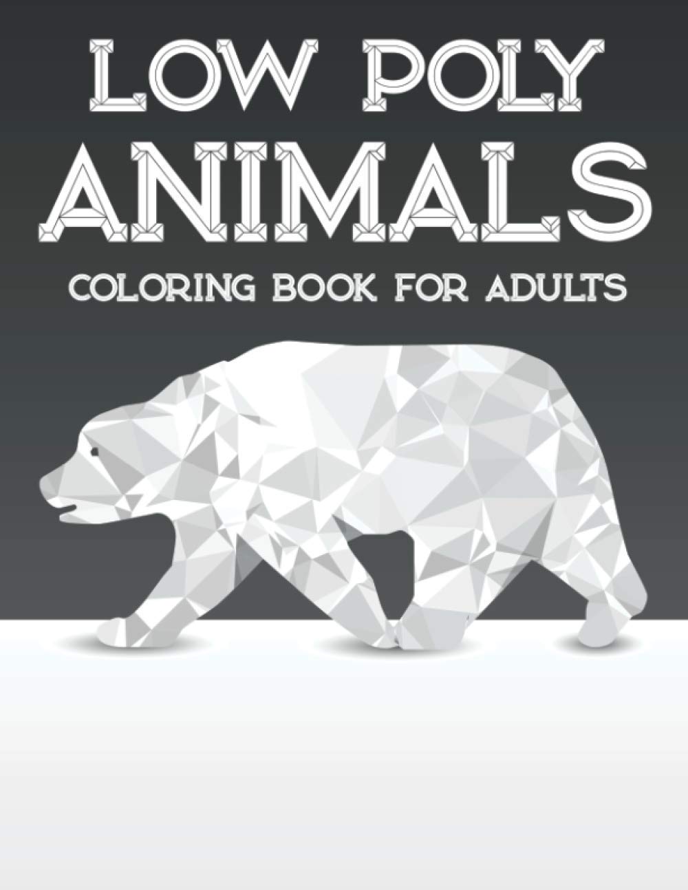 Buy Low Poly Animals Coloring Book For Adults: Stress-Relieving ...
