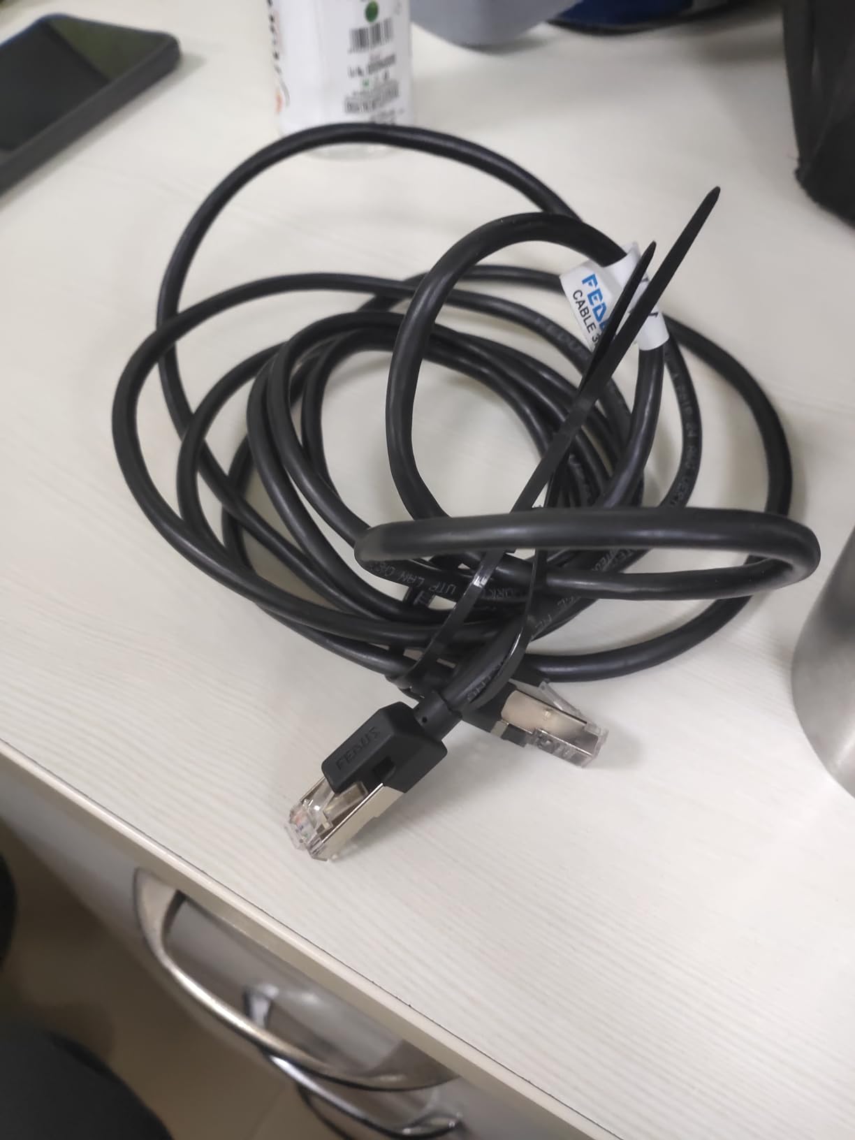 FEDUS 1000 MBPS 3 Meter High Speed RJ45 Cat5e Ethernet Patch Cable LAN ...