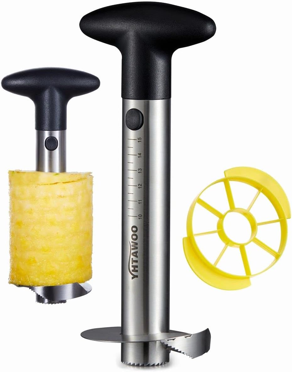 Amazon.com: Pineapple Corer and Slicer Cutter Stainless Steel Tool for ...