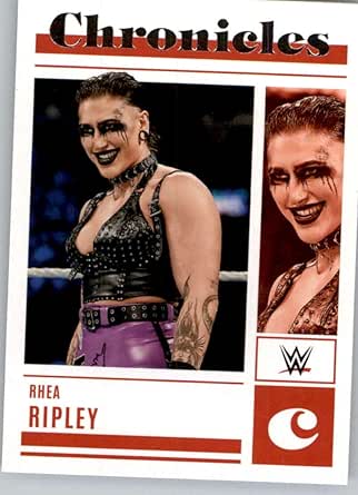 Amazon.com: 2023 Panini WWE Chronicles #45 Rhea Ripley Raw Superstar ...