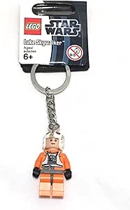 LEGO Star Wars: Luke Skywalker (Pilot Outfit) Keychain : Amazon.co.uk ...