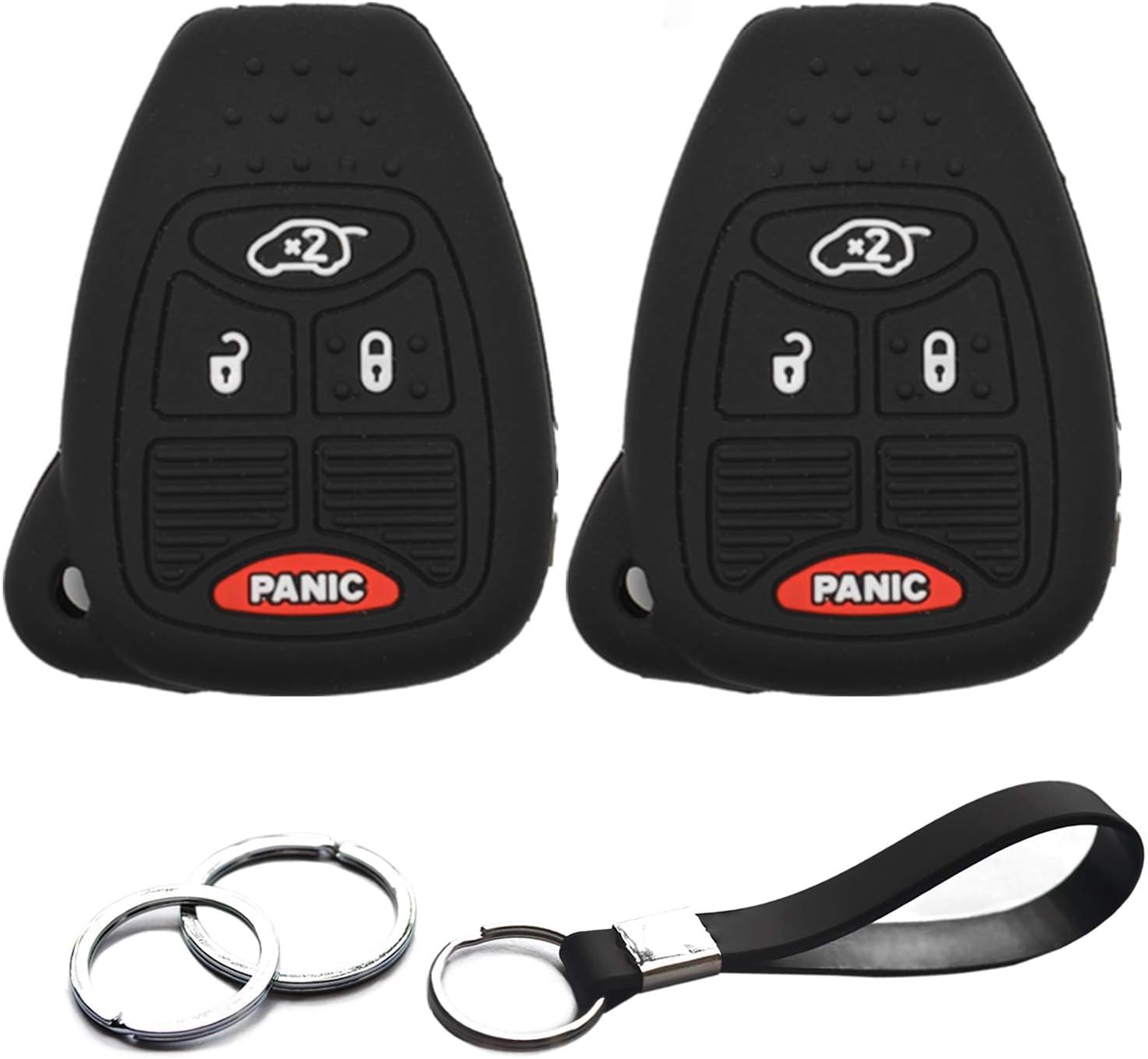 Amazon.com: INFIPAR 2pcs Compatible with Dodge Avenger Caliber Durango ...